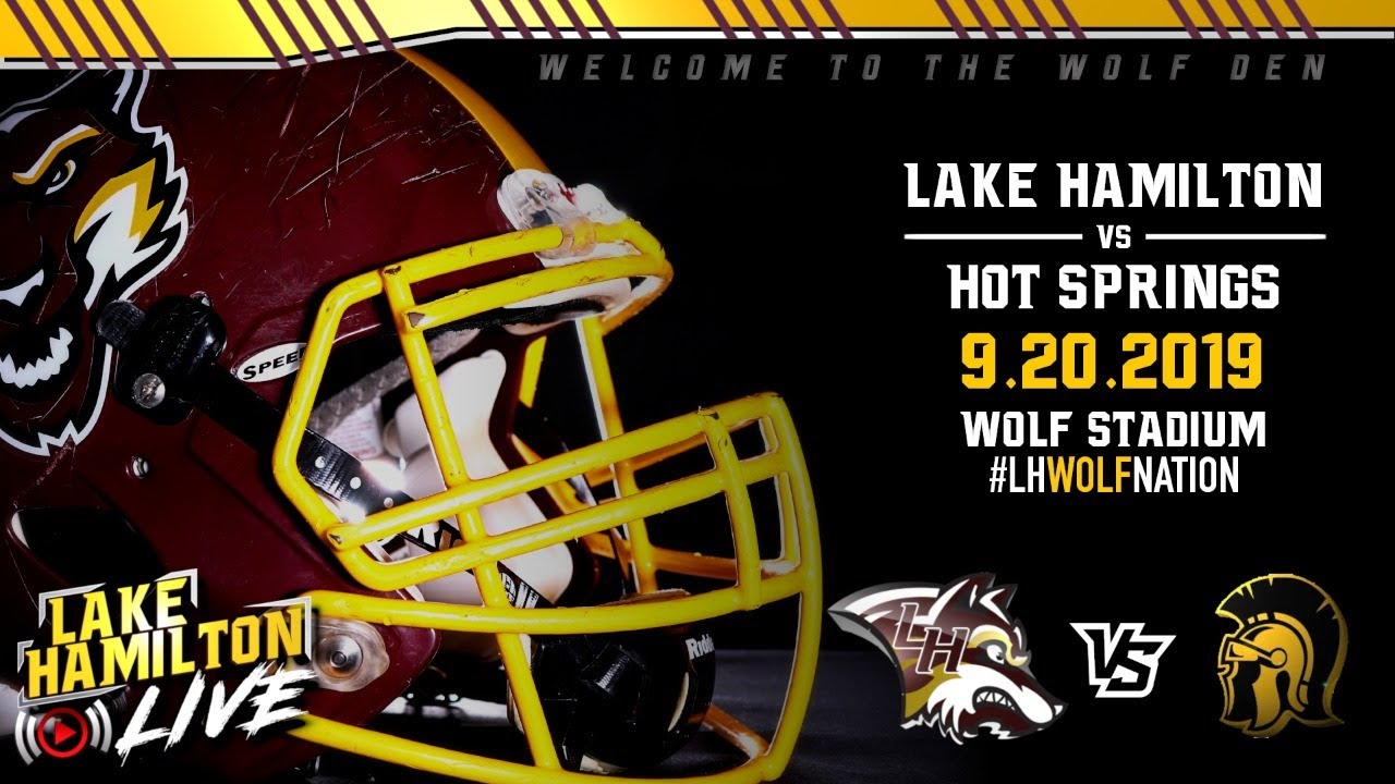Lake Hamilton Wolves vs. Hot Springs Trojans Varsity Football ...