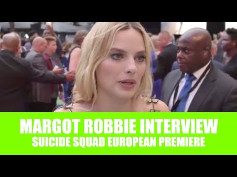 Margot Robbie Interview - Suicide Squad European Premiere (HD) Harley ...