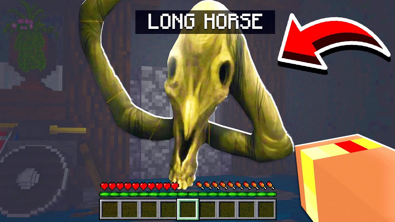 LONG HORSE APARECEU NO MINECRAFT! ‹ Koow › - YouTube