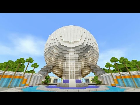 Spaceship Earth | EPCOT_Center for Minecraft: PE | Version 9 - YouTube