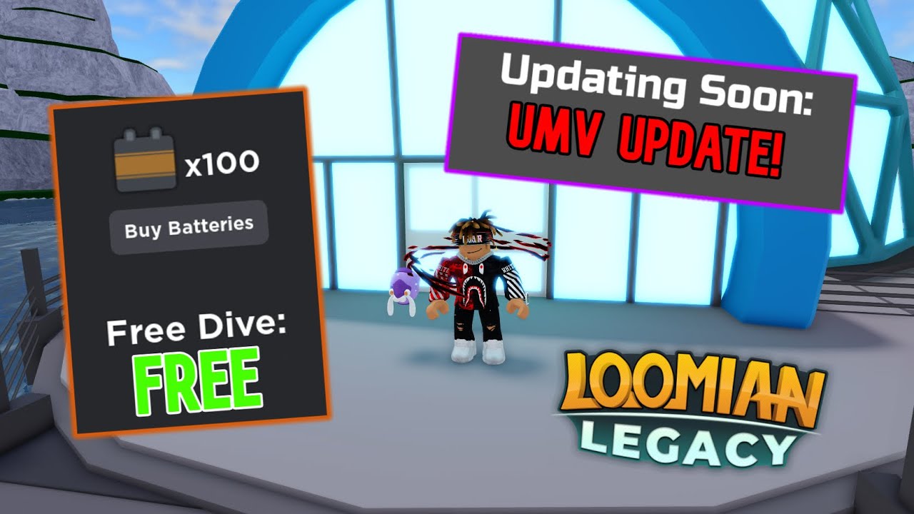 100 Batteries Fossil Hunting (pt.1) UMV | Loomian Legacy - YouTube