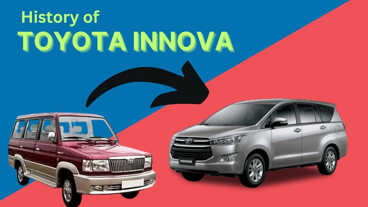 The History of Iconic Toyota INNOVA I Aapki Baar Innova Car I Toyota ...