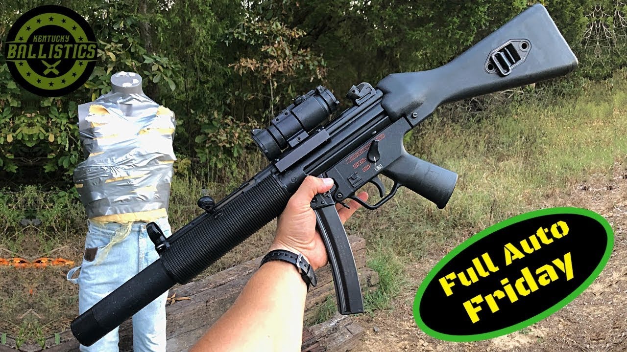 MP5 vs Body Armor (Full Auto Friday) - YouTube