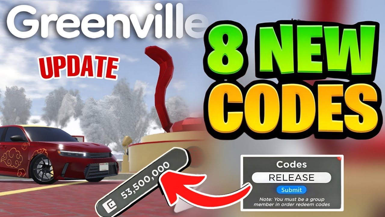 ⚠️NEW UPDATE⚠️ GREENVILLE CODES - GREENVILLE CODES 2025 - CODES FOR ...