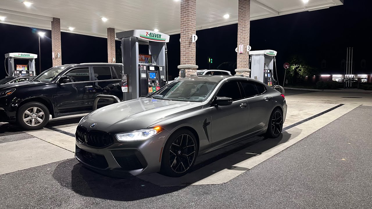 BMW M8 COMPETITION...LATE NIGHT CITY POV DRIVE!!! - YouTube