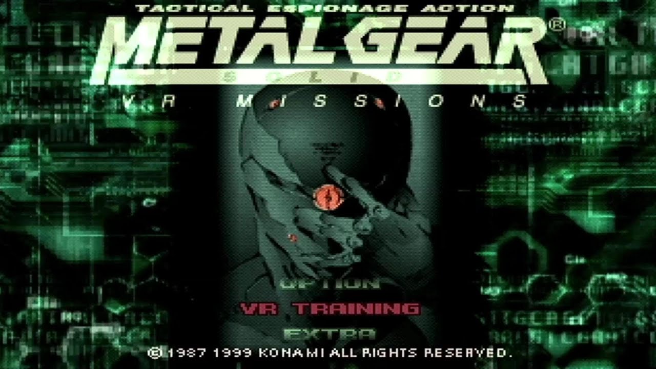 METAL GEAR SOLID VR MISSION MENU FOR 30 MINUTES HD - YouTube