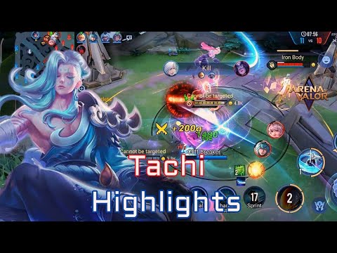 Tachi Gameplay Highlights | Arena of Valor | AoV | RoV | Liên Quân ...