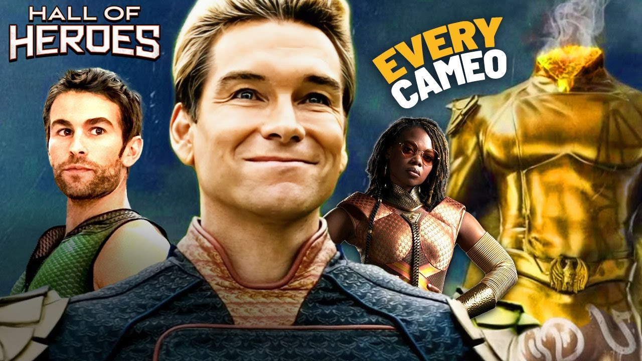 Every Single THE BOYS Cameo In Gen V | Hall of Heroes - YouTube