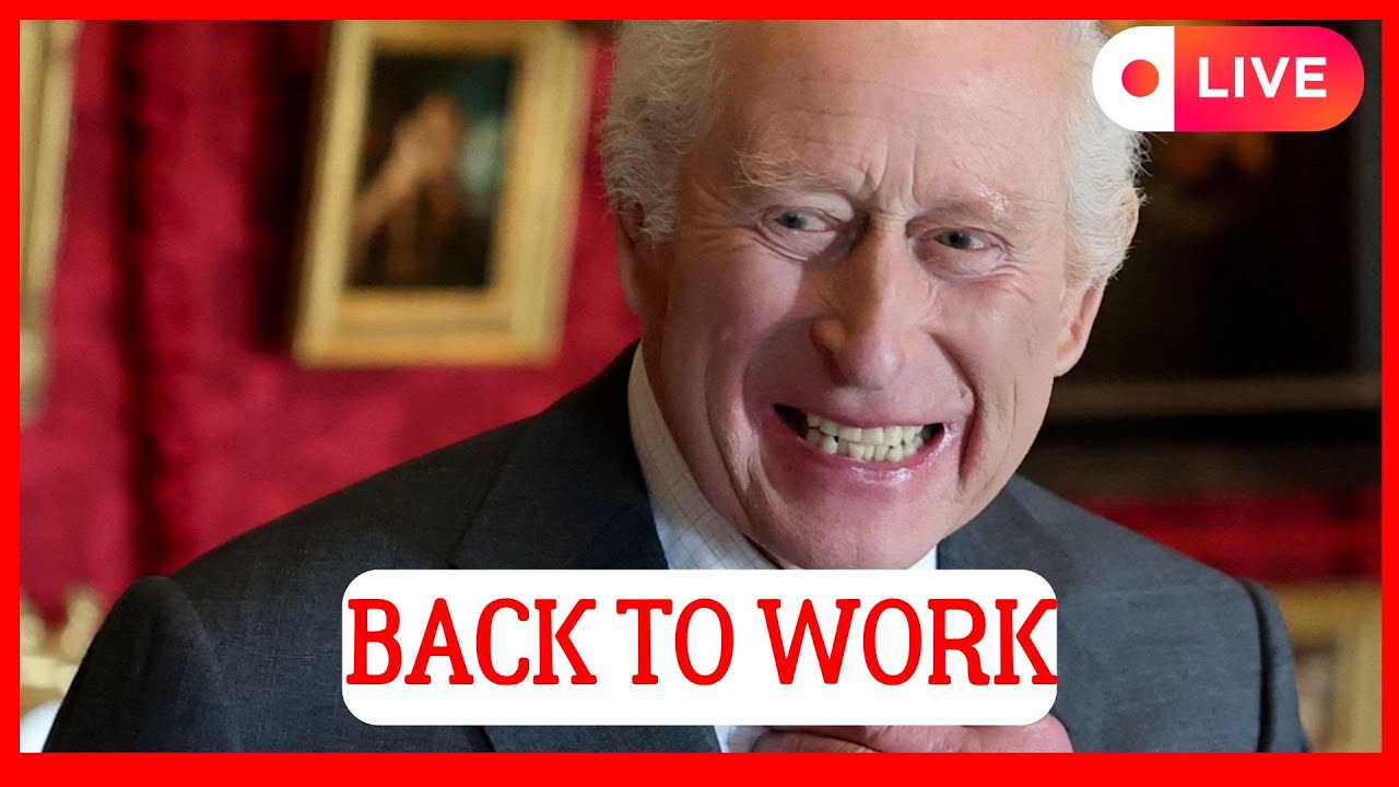 ROYALS IN SHOCK! KING CHARLES 'BACK AT WORK', MAKING CALLS FROM HIS ...