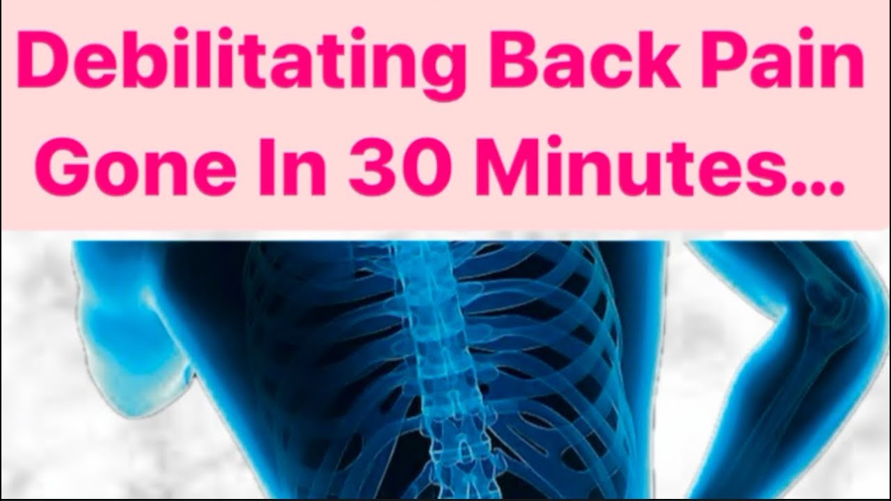 Passed Out From Back Pain… Gone In 30 Minutes. Case Study - YouTube