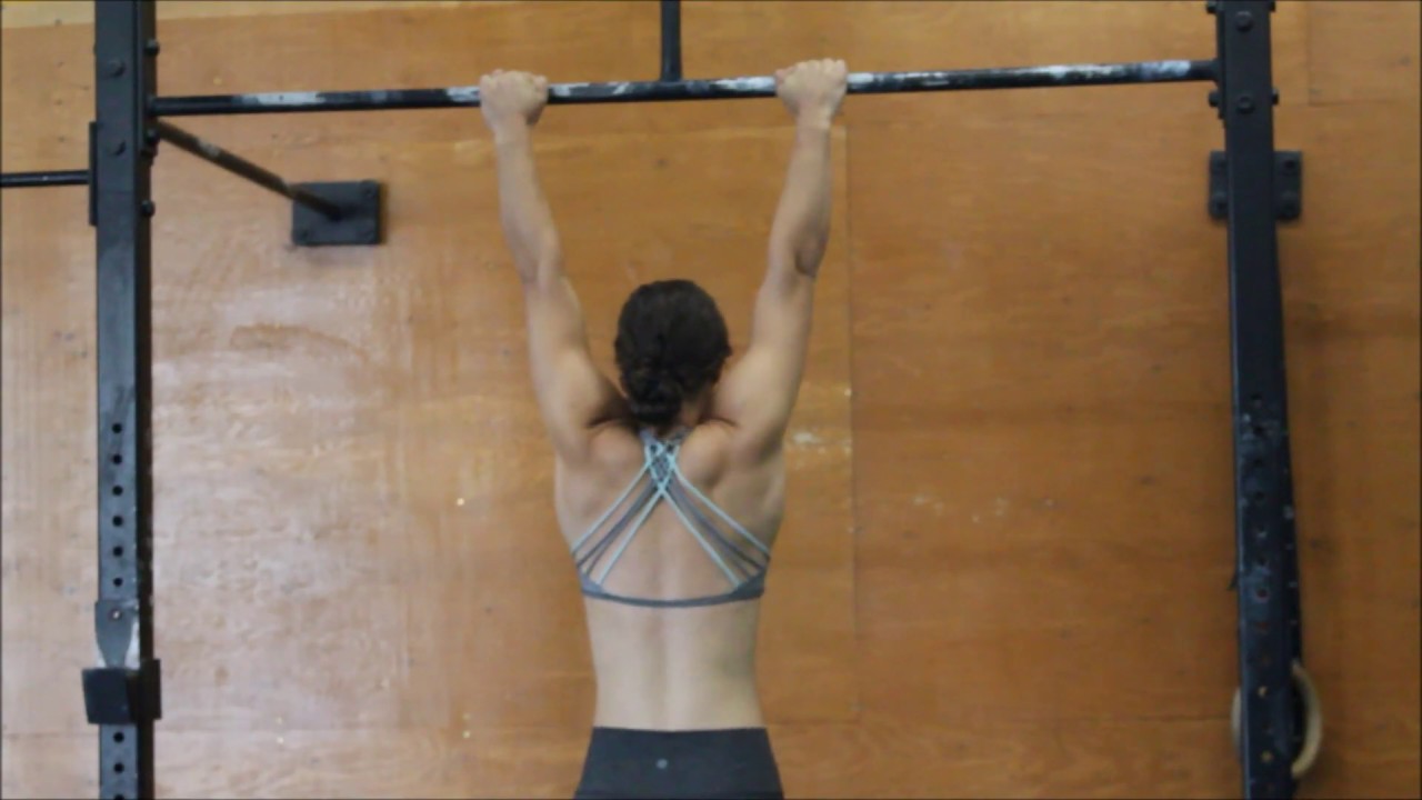 Scap pull-ups: What and why - YouTube
