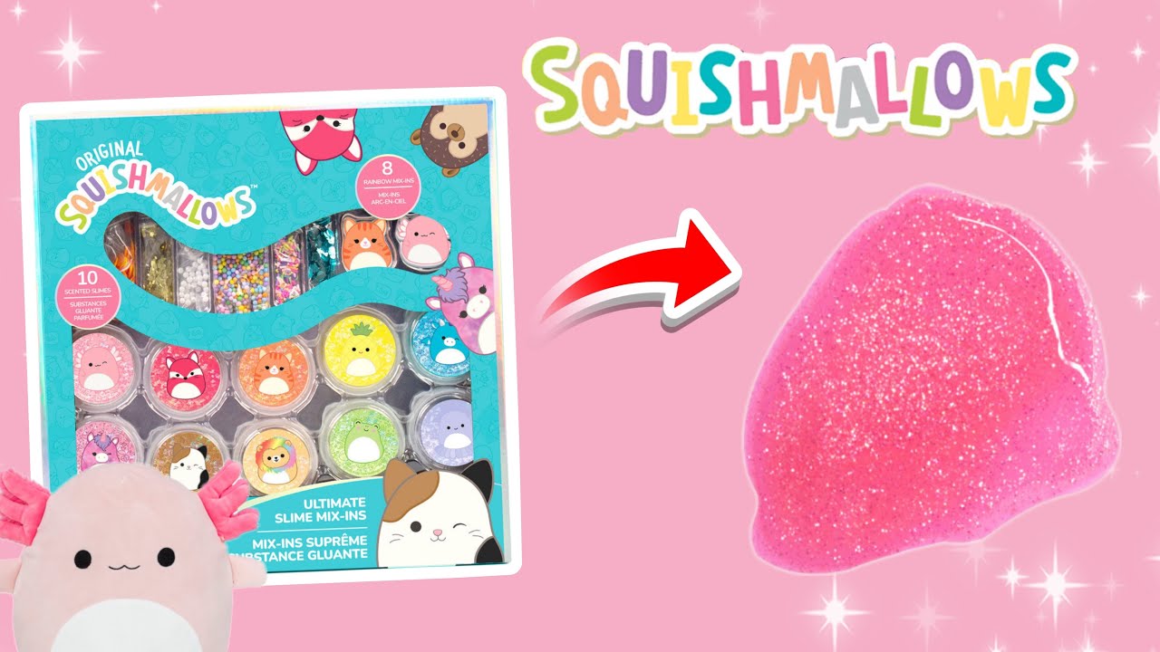Ultimate Squishmallows Slime Challenge! Mixing EVERYTHING Together ...