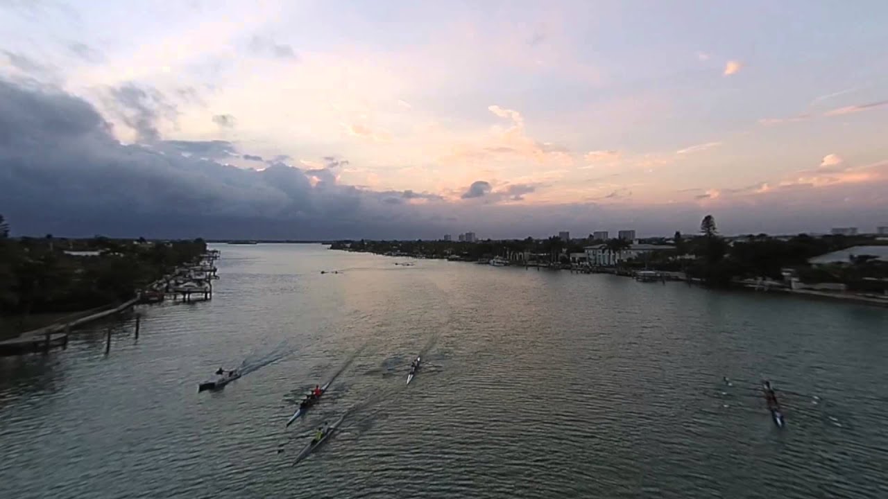Miami Beach Rowing Club (MBRC) Practice - YouTube