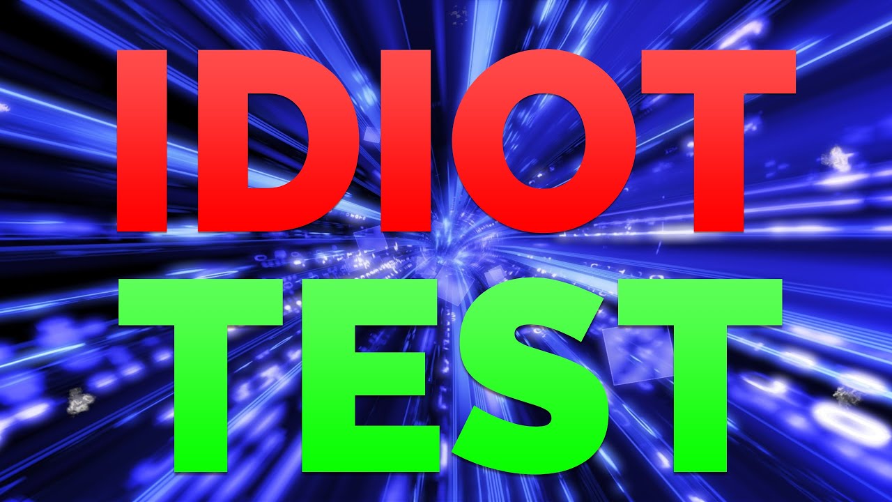 Idiot Test - 90% fail | Quiz: 20 Questions with Answers - YouTube