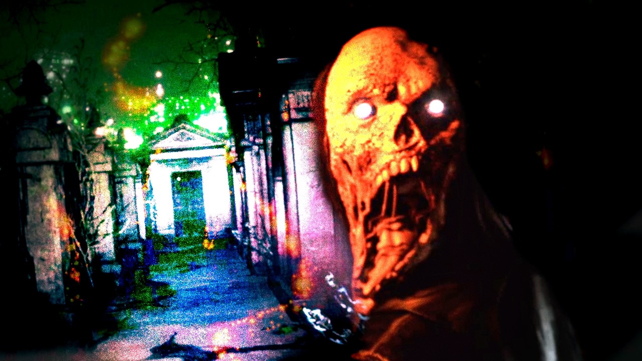 Work Security At A Cemetery While Surviving The Horrors Of The Grave ...
