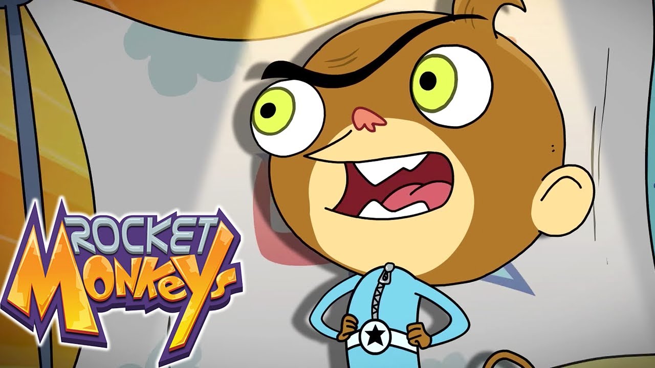Rocket Monkeys | THREE WILD & CRAZY MONKEYS | Funny Cartoons | Cartoons ...