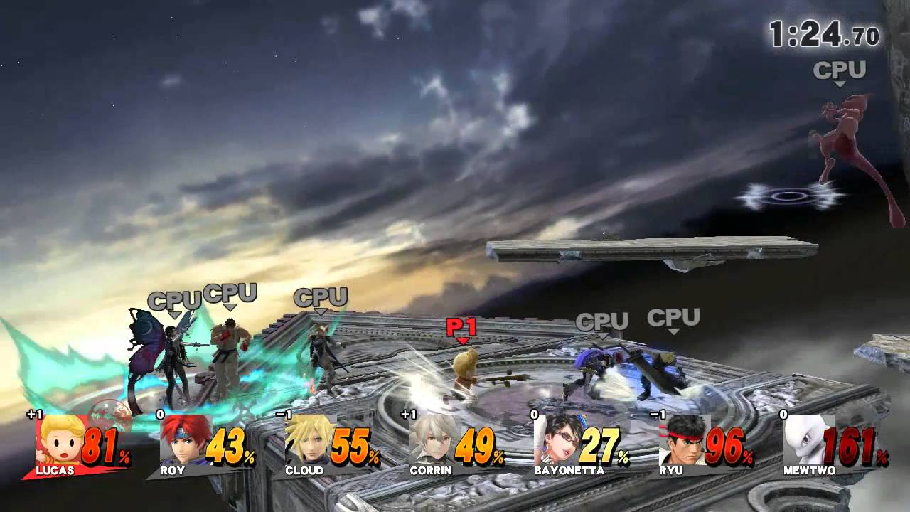 SSB4 - Complete DLC Fight - YouTube