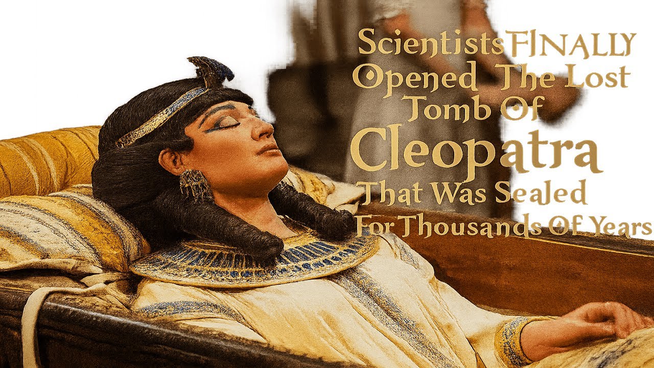 Scientists have finally discovered Cleopatra's tomb, which had been ...