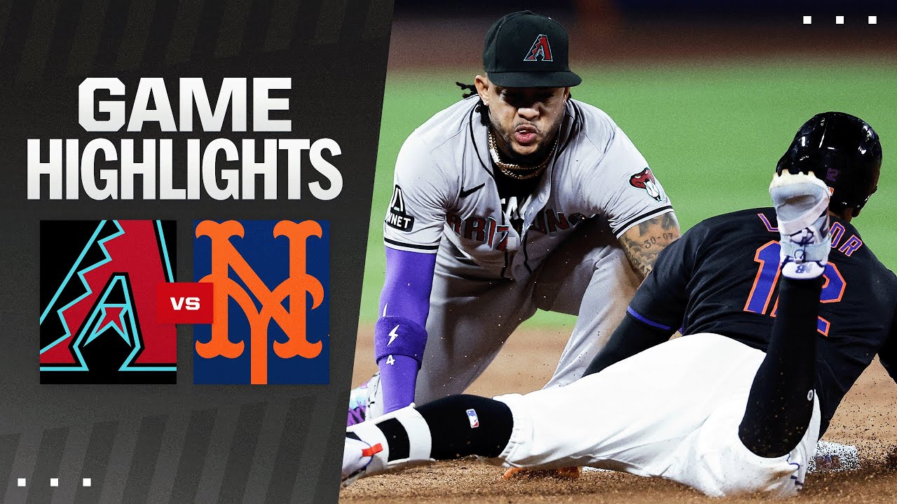 D-backs vs. Mets Game Highlights (5/31/24) | MLB Highlights - YouTube