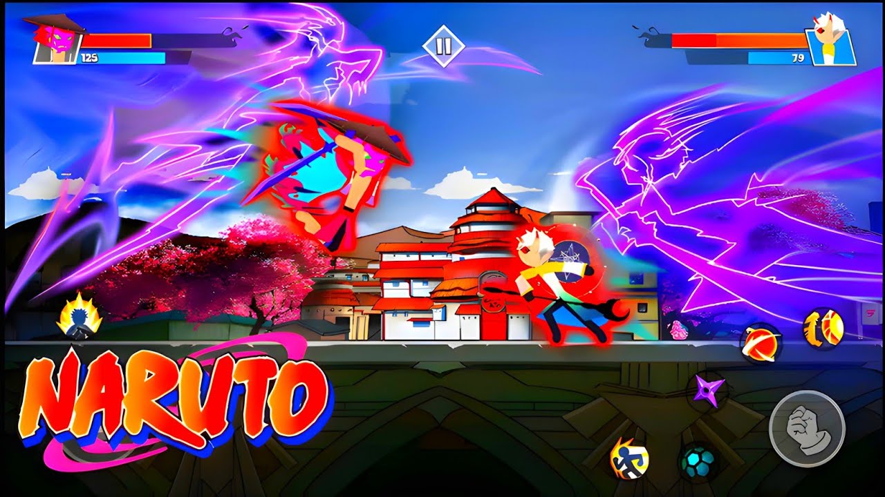 Stick Ninja Fight | Narut video Game | Naruto And Sukuna Fight Anime ...