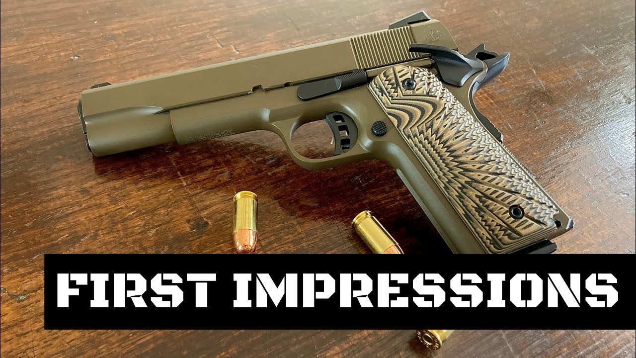 Rock Island Armory 1911 FS A-1 First Impressions - YouTube