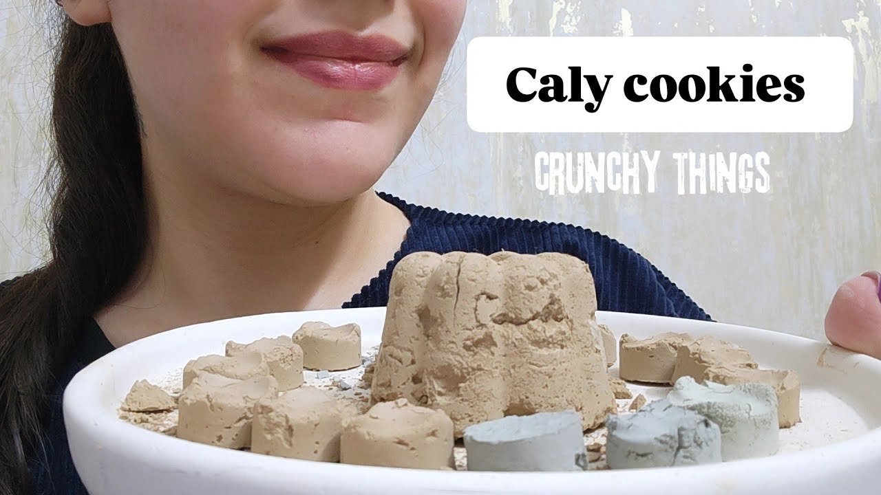 Crunch clay cookies 🍪 // ASMR - YouTube