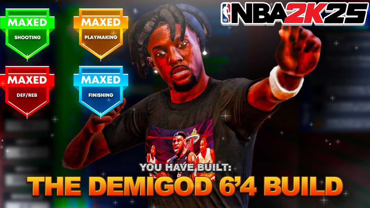 I FOUND THE NEW META 6'4 DEMIGOD IN NBA 2K25 + JUMPSHOT, ANIMATION, AND ...