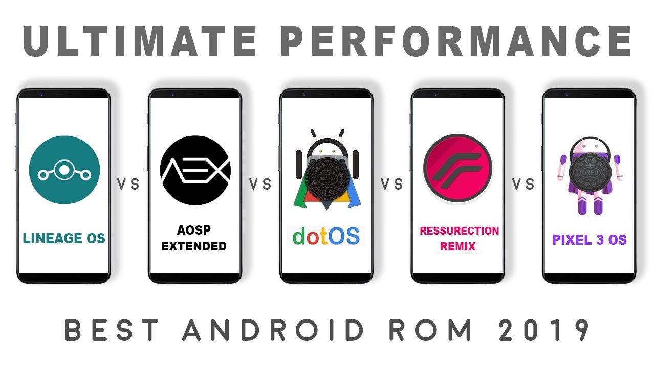 Lineage os vs Resurrection Remix vs Dot os vs Aosp Extended Aex vs ...