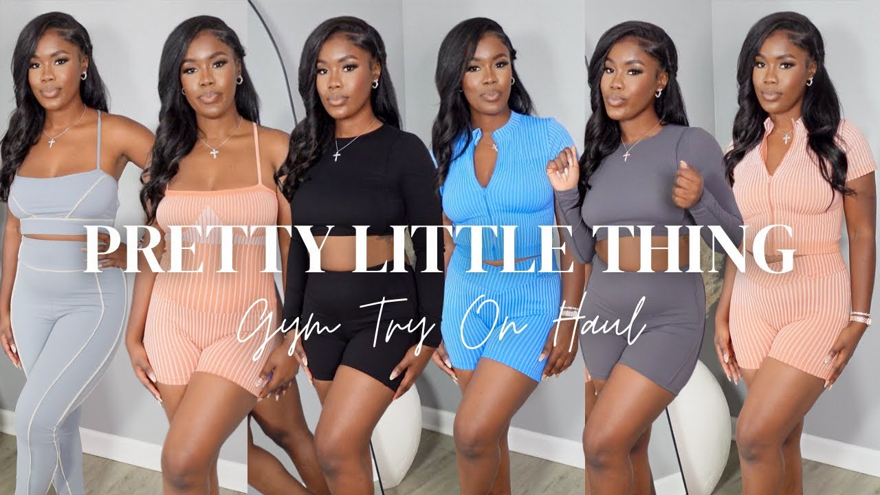 PRETTY LITTLE THING HAUL | GYM HAUL | ACTIVEWEAR UNDER $20 | PLT - YouTube