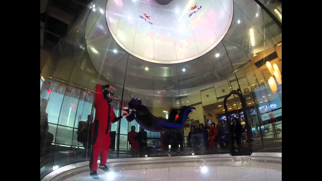 1st Fly @ iFly Dallas - YouTube