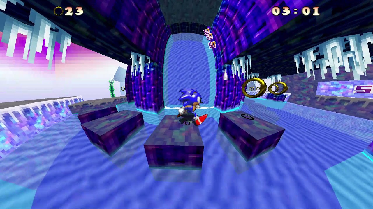 Sonic X-Treme Unity Crystal Frosty Sage 2020 Demo - YouTube
