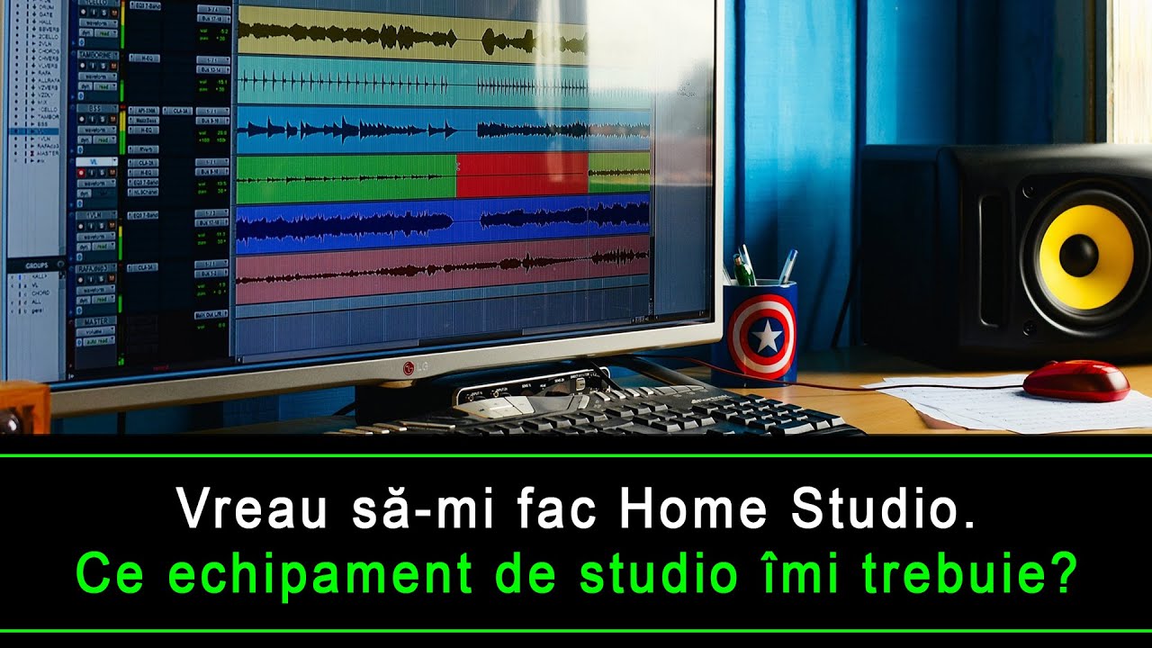 Vreau să-mi fac Home Studio. Ce echipament de studio îmi trebuie? - YouTube