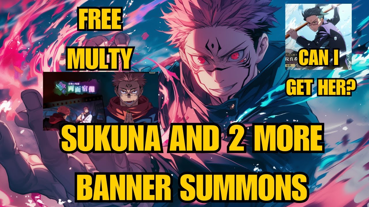 SUKUNA SUMMONS!!!! GREEN TYPE BANNER SUMMONS!!!! STANDART BANNER AS ...