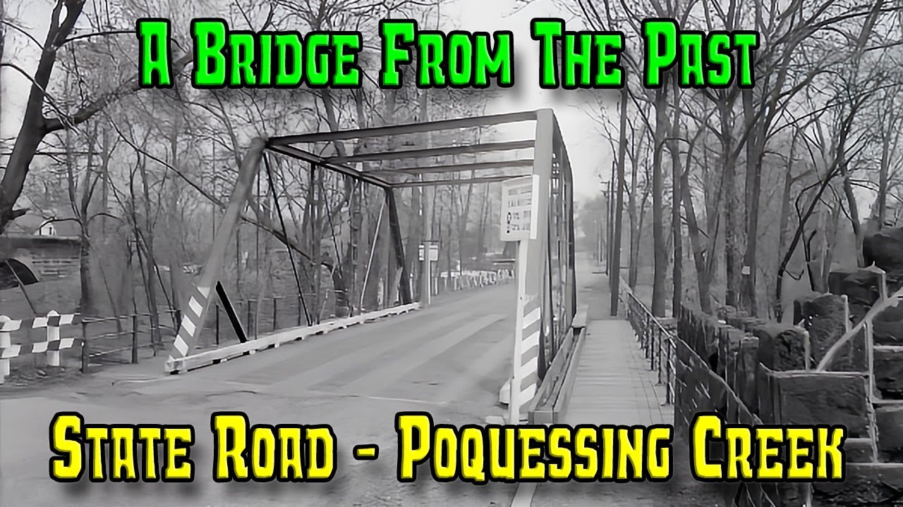 Exploring A Historic Bridge Along The Poquessing Creek: A Glimpse Into ...