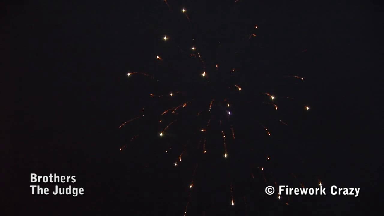 Firework Crazy - The Judge by Brothers Pyrotechnics - YouTube