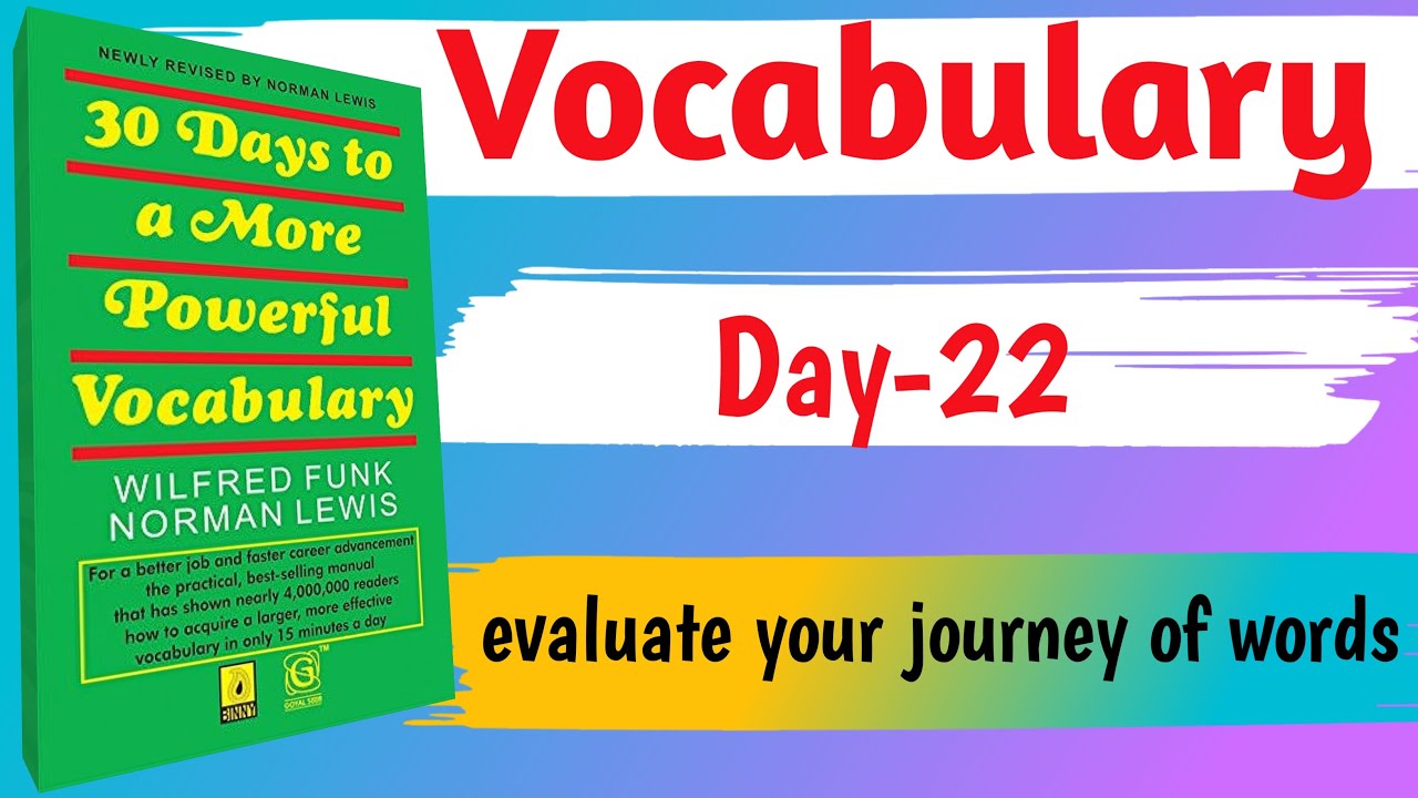Vocabulary Day 22 Vocabulary Words For All Competitive Exams Root vocabulary-day-22-vocabulary-words-for-all-competitive-exams-root