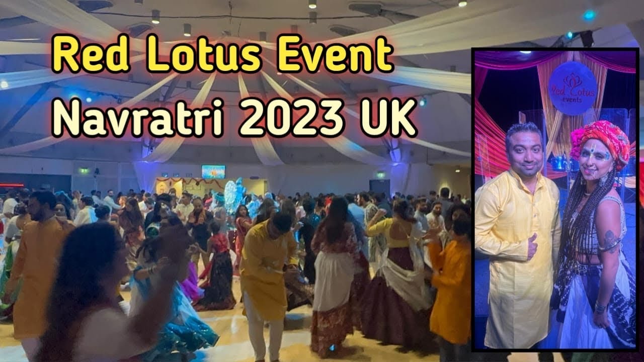 Red Lotus Event Navratri 2023 | Gujarati Garba Pritee Varsani - YouTube