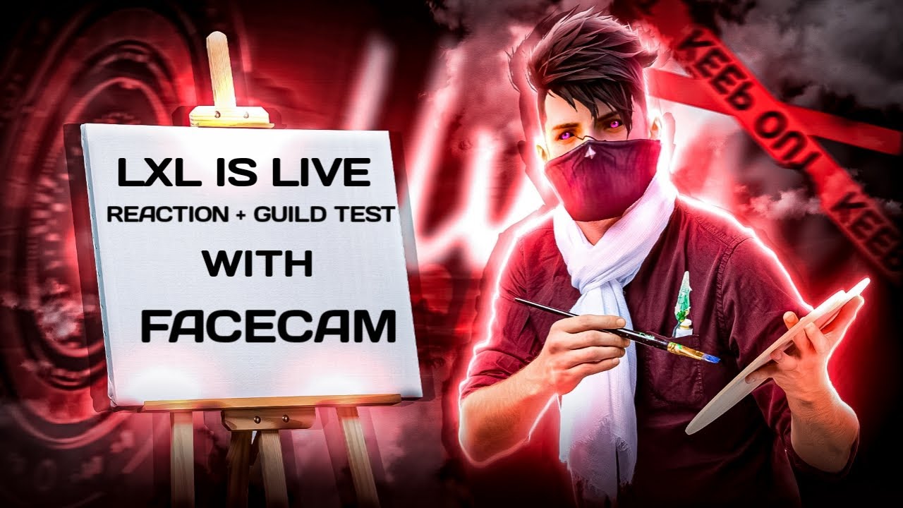 🔴LIVE FACECAM REACTION + GUILD TEST || #GARENA #FACECAM - YouTube