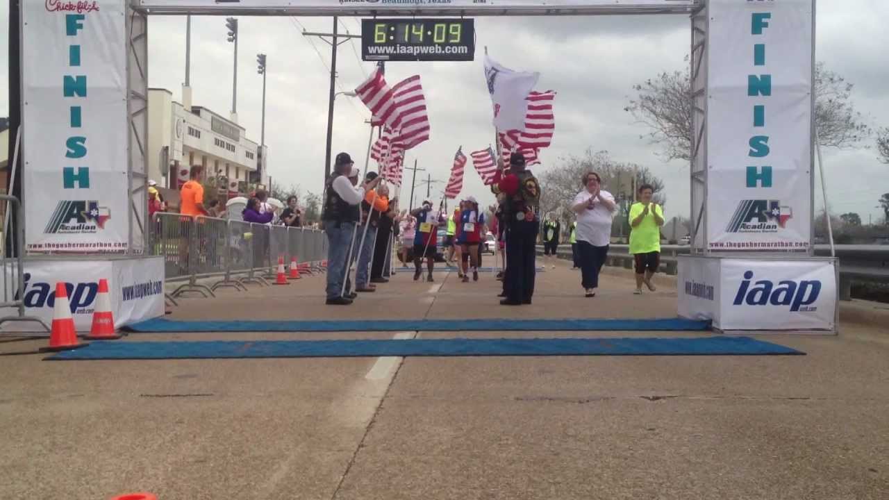 Happy 50th Marathon Mr. Lugo - YouTube