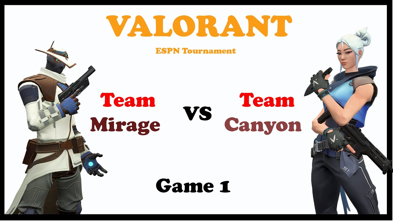 Valorant - Team Canyon vs Team Mirage - FINALS FULL VOD - Game 1 (Apex ...