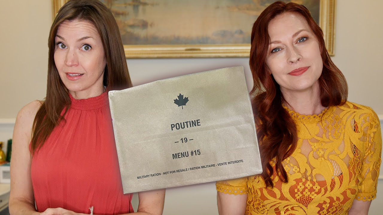 Canadian MRE Taste Test | Menu 15- Poutine - YouTube