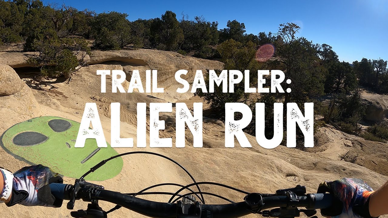 Trail sampler: New Mexico's Alien Run - YouTube