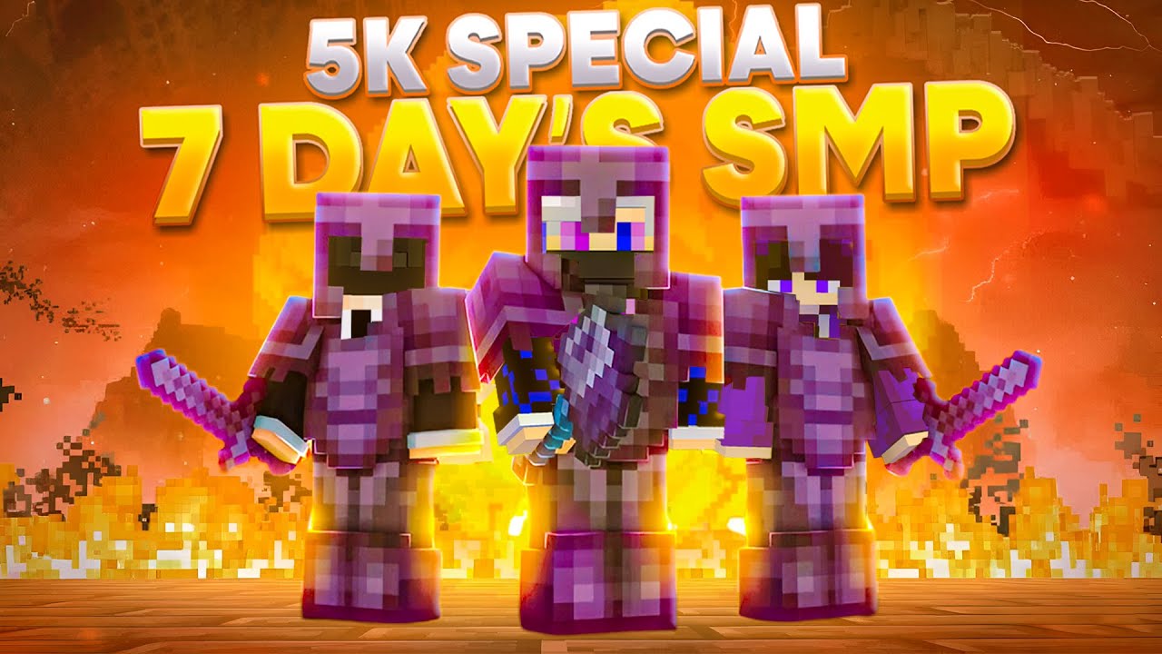 5000 Subscribers 🥳🔥 Special MInecraft SMP.... - YouTube