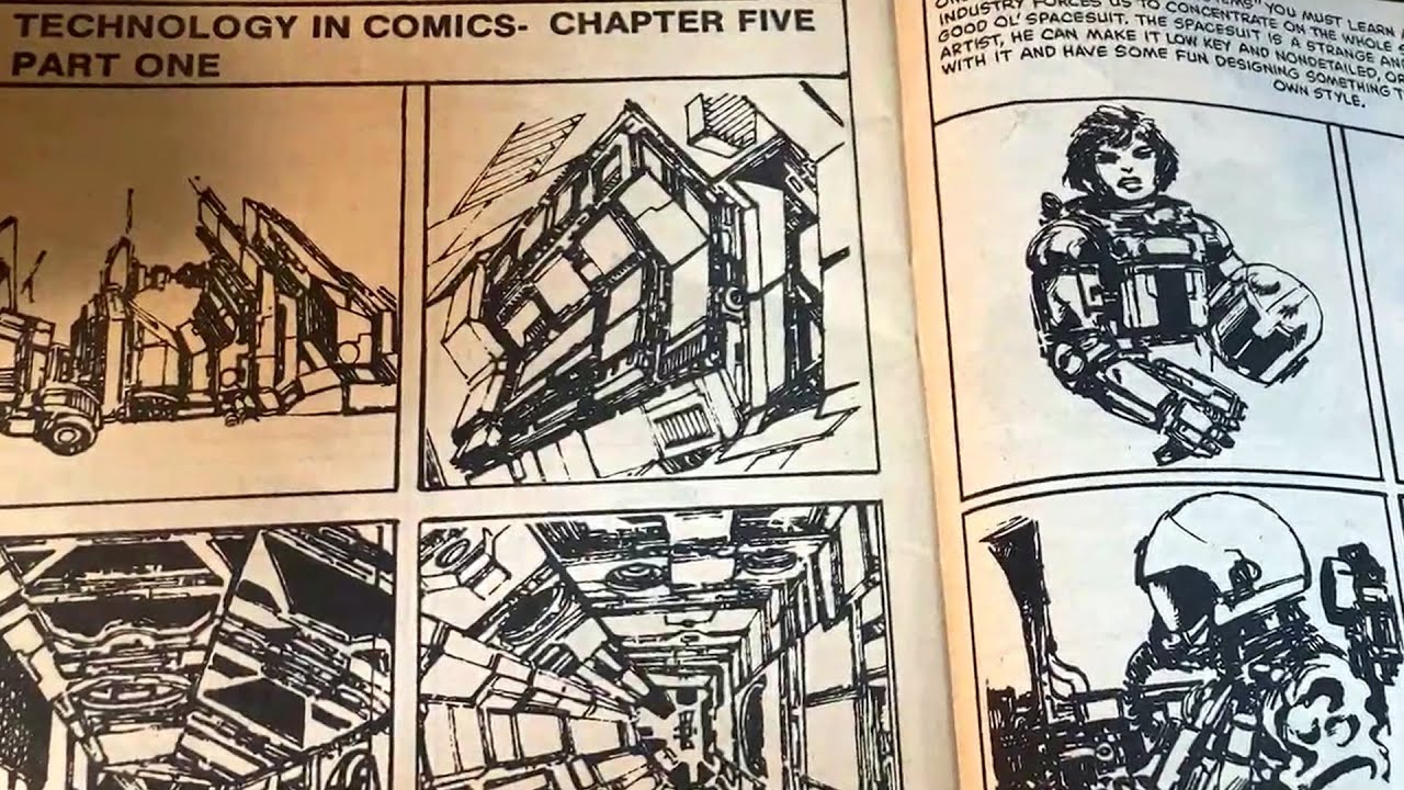 John Byrne's Mastery in Creating Technical Backgrounds in Comics - YouTube