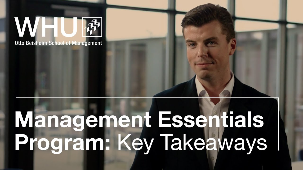 WHU Executive Education Management Essentials Program: Key Takeaways ...