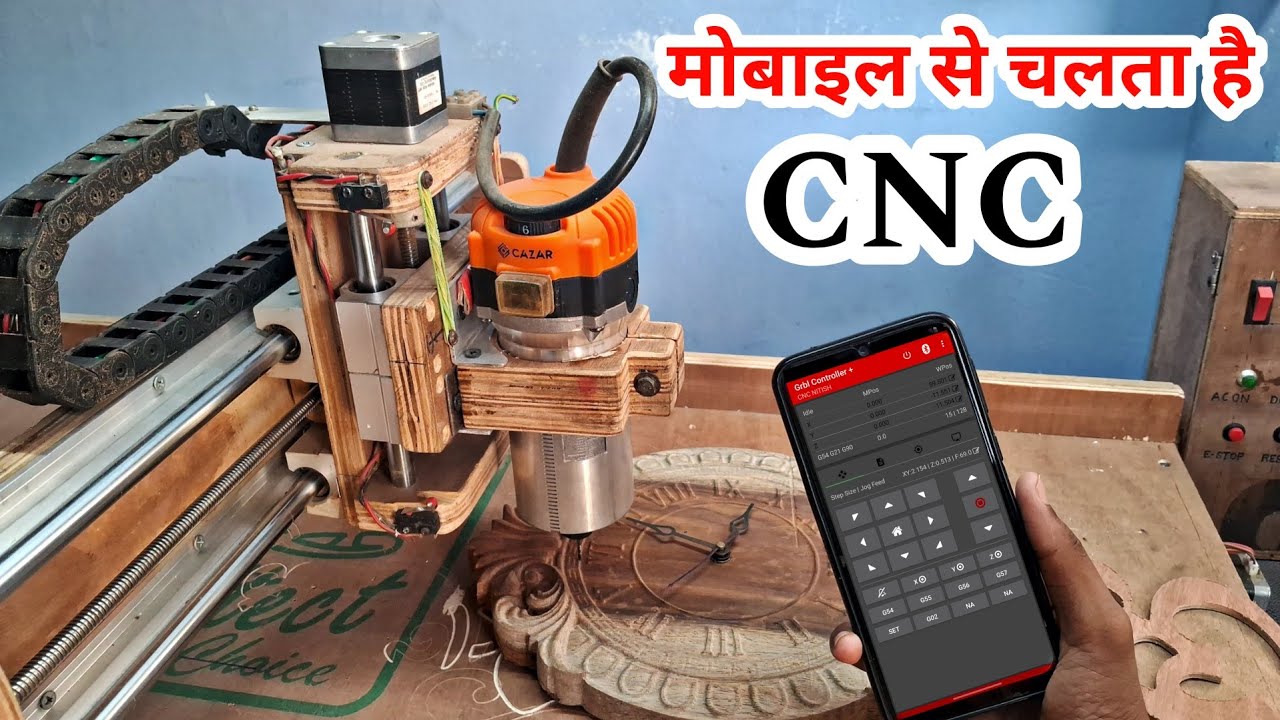 CNC Machine Kaise Chlate Hai GRBL Cantroller Use For CNC 100% Real - YouTube