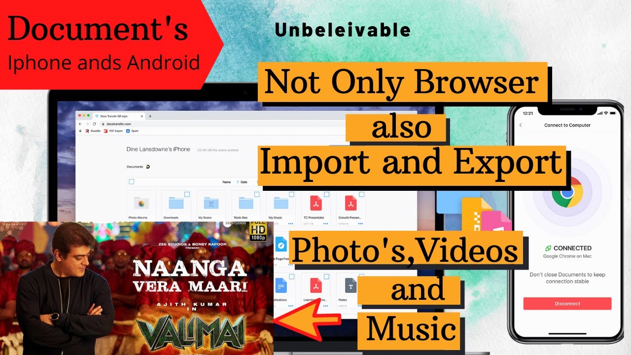 Import & Export files In Document's App | IOS & Android | 2021 - YouTube