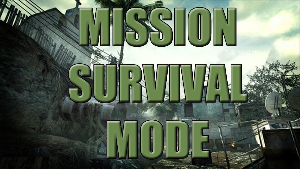 MW3 Survival Mode: MISSION Wave 40+ Strategy (Part 2/2) - YouTube
