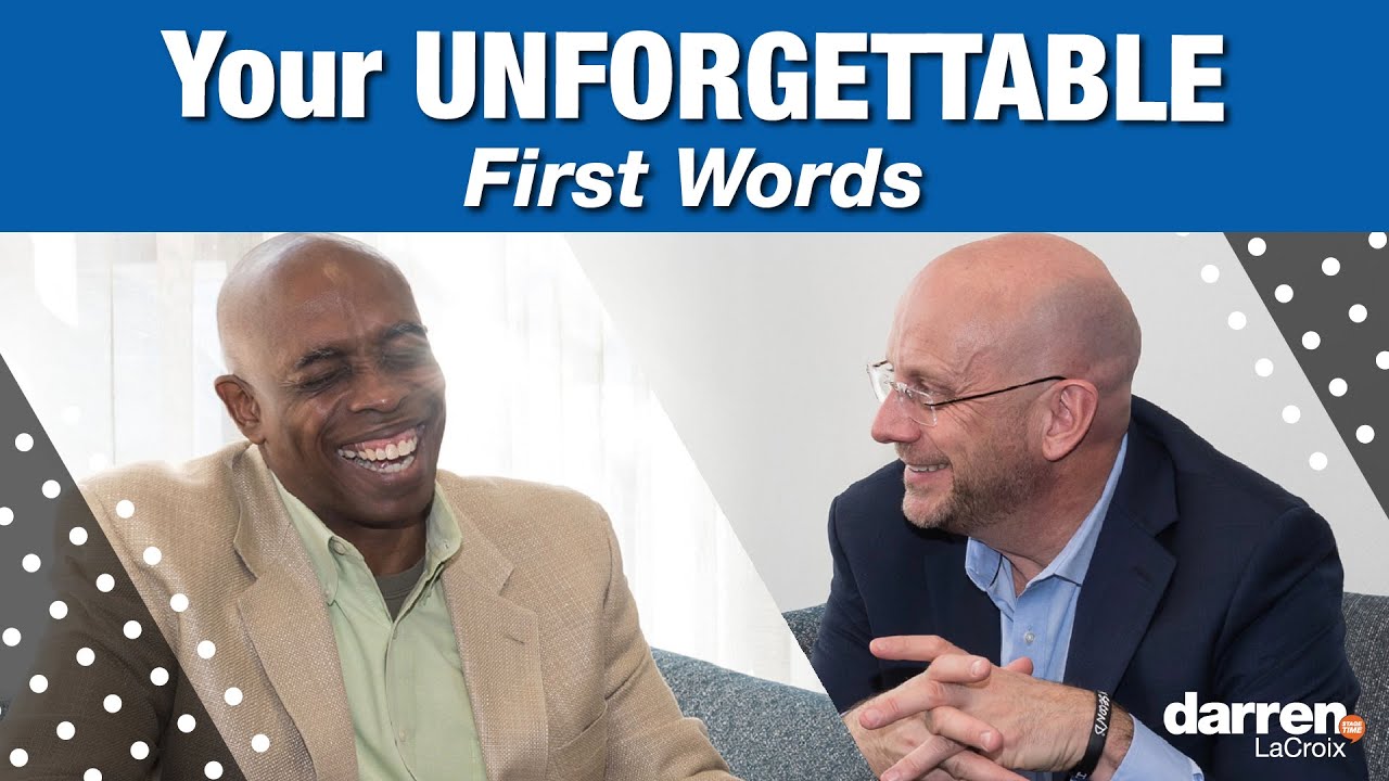 Ep. 43 Your Unforgettable First Words - YouTube