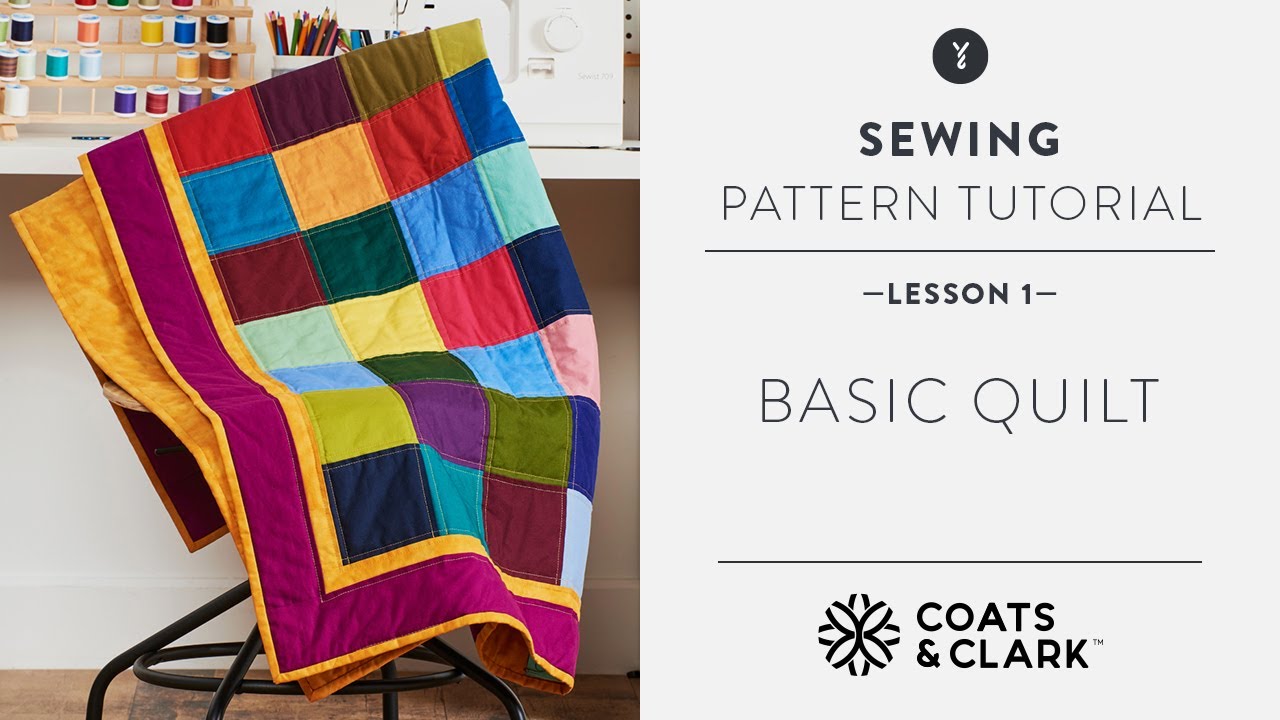 How to SEW A QUILT for Beginners | Part 1: Piecing A Quilt Top - YouTube